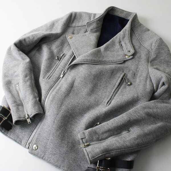 ：Scye × LOOPWHEELER サイ ループウィラー 吊り裏毛 スウェットライダースジャケット « ナチュラルブランド宅配買取専門店 ナチュラーレ